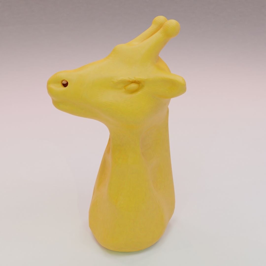 GIRAFFE TOOTHPASTE CAP 3D model 3D printable | CGTrader