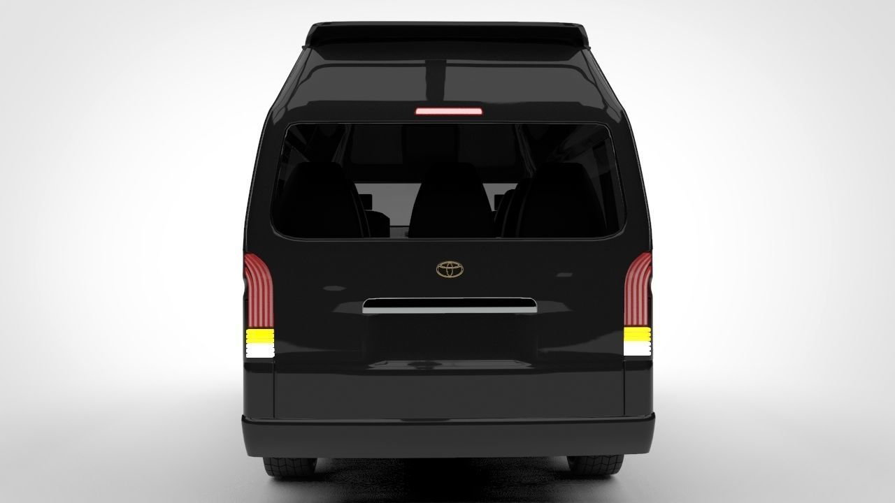 3D model Toyota KDH VR / AR / low-poly | CGTrader