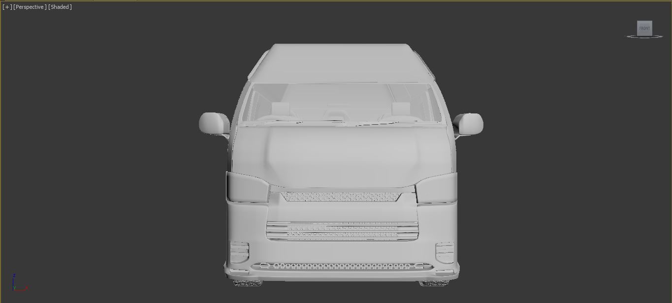 3D model Toyota KDH VR / AR / low-poly | CGTrader