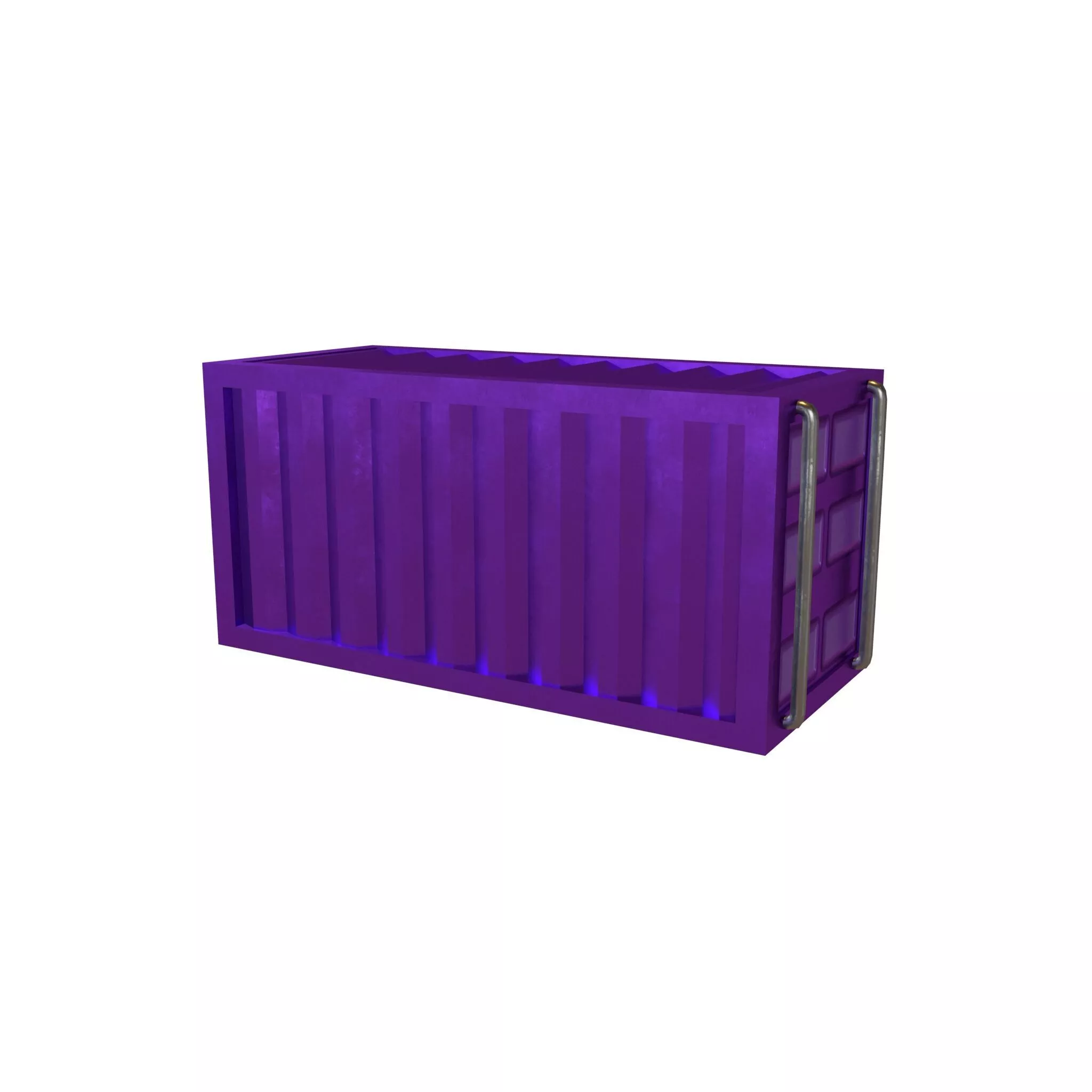 3D model Cartoon Container v1 007 VR / AR / low-poly | CGTrader