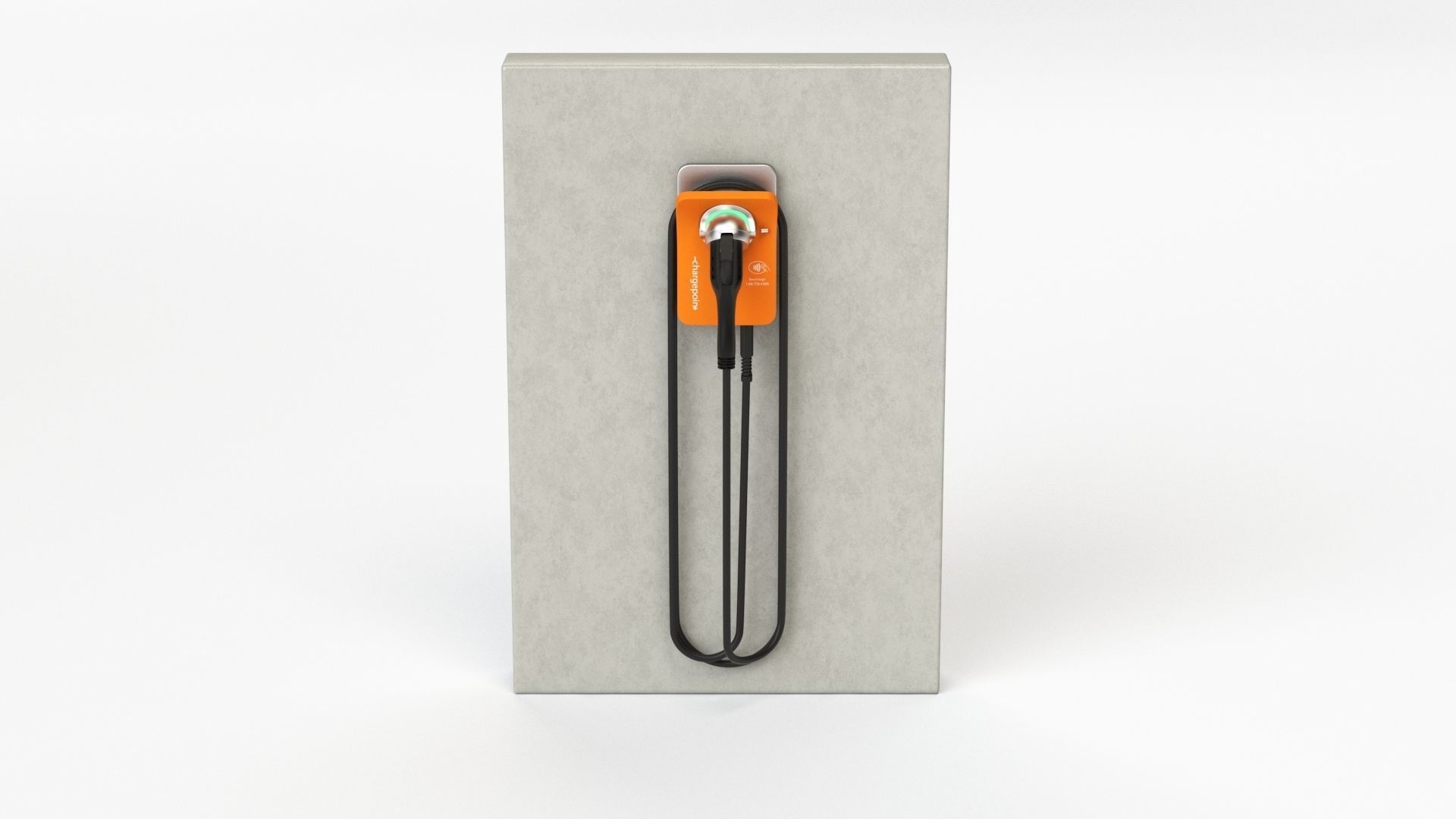 Electric Vehicle Chargepoint Part 01 3D model | CGTrader