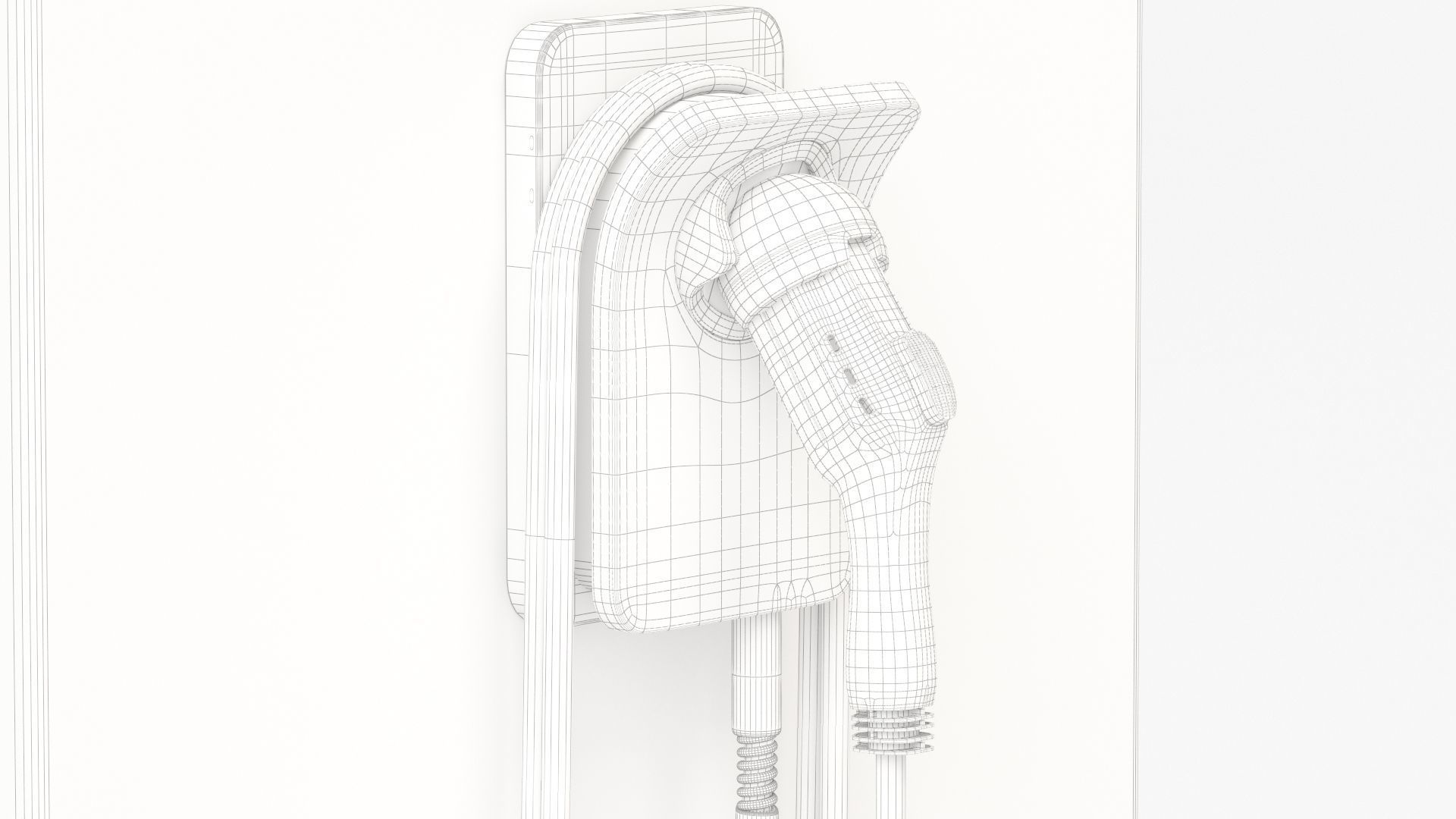 Electric Vehicle Chargepoint Part 01 3D model | CGTrader