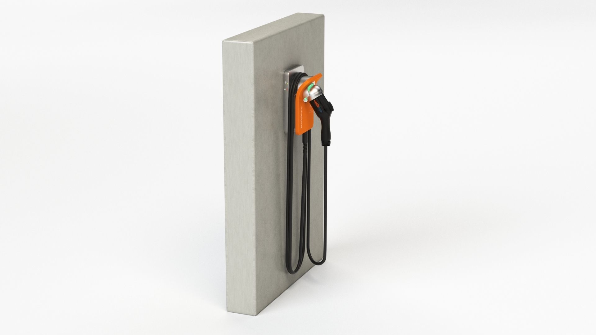 Electric Vehicle Chargepoint Part 01 3D model | CGTrader