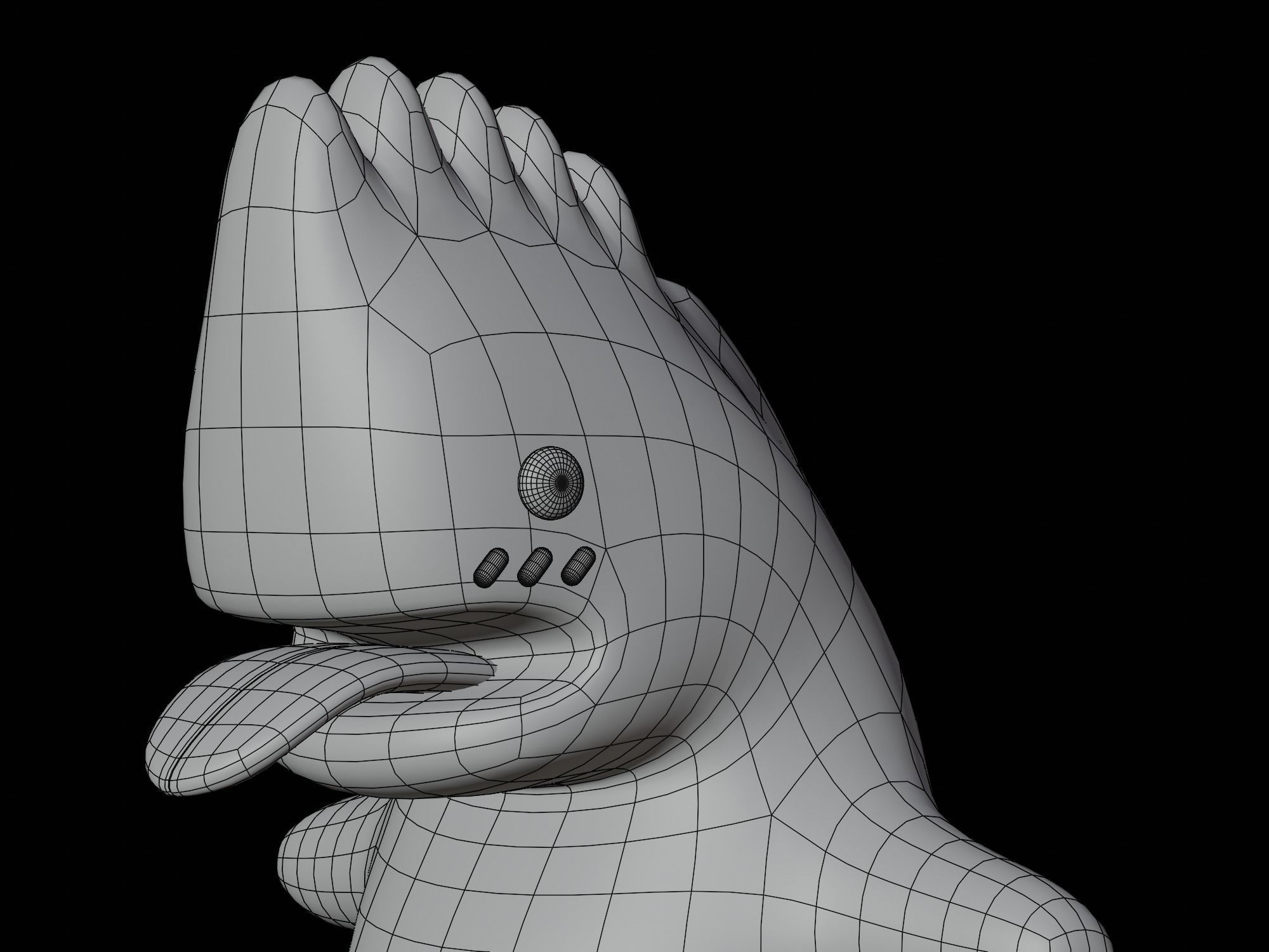 Cartoon little cute Hera dragon from Himmapan calture free 3D model ...