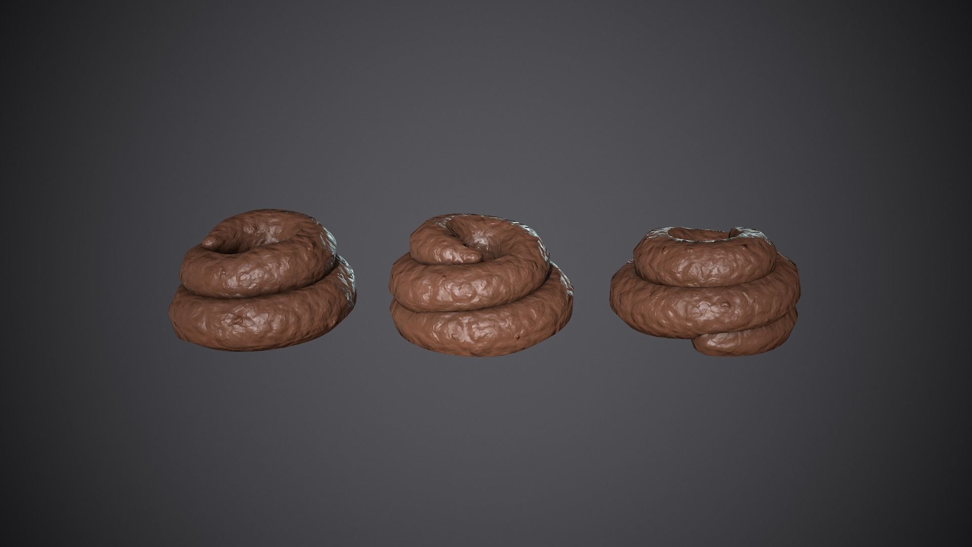 3D model Feces Crap VR / AR / low-poly | CGTrader