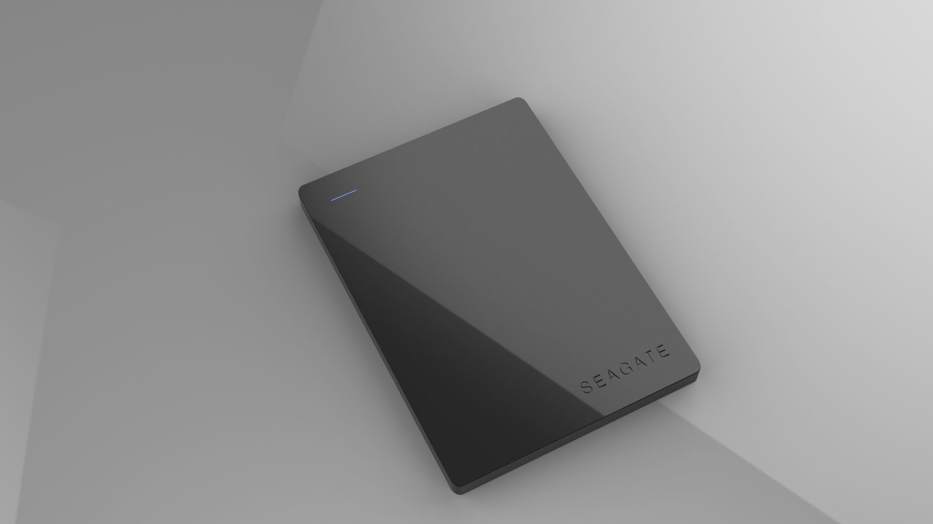 Seagate Portable HDD free 3D model | CGTrader