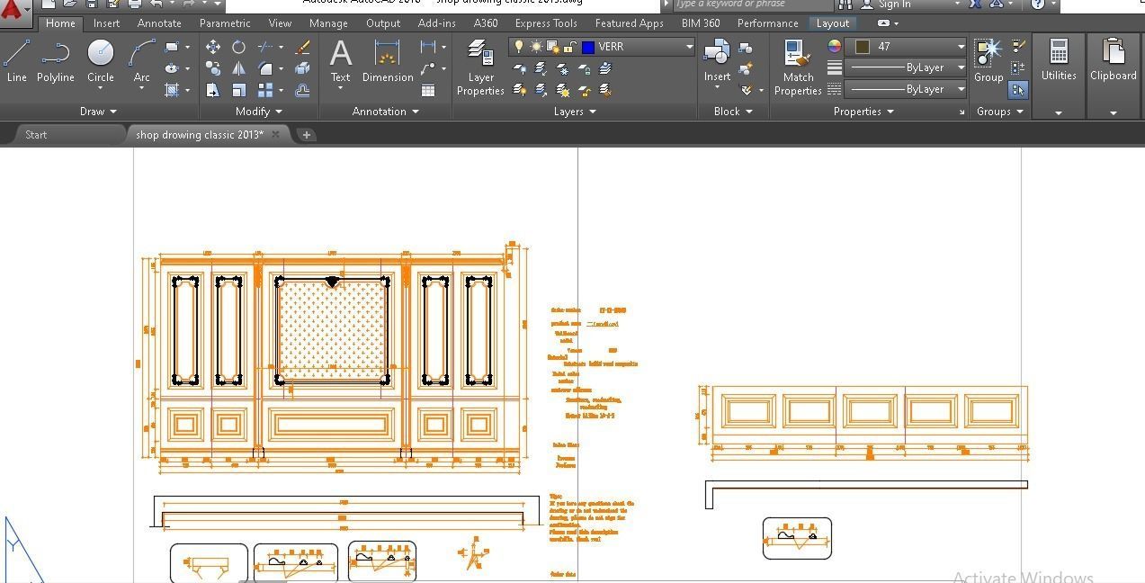 Drawings for Classic Architecture Drawings EXECUTIVE DRAWING 3D model ...