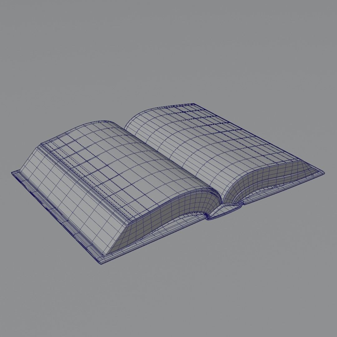 3D model Open Book PBR 3D model VR / AR / low-poly | CGTrader