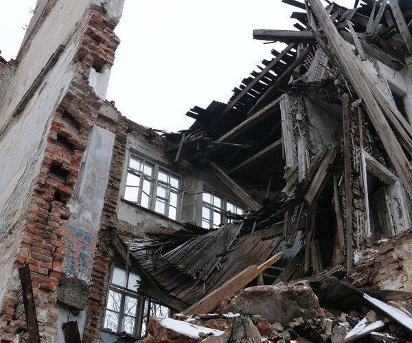 Abandoned and Old Destroyed Broken Building Reference Pack Texture ...