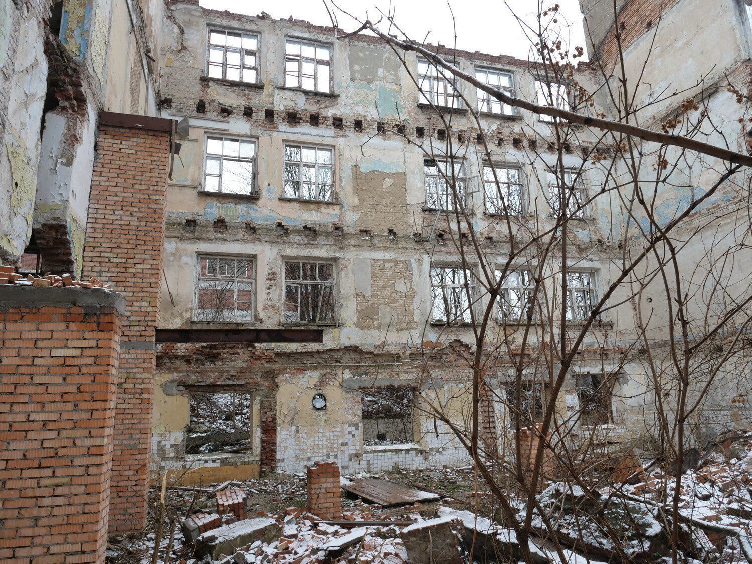 Abandoned and Old Destroyed Broken Building Reference Pack Texture ...