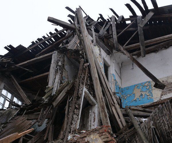 Abandoned and Old Destroyed Broken Building Reference Pack Texture ...