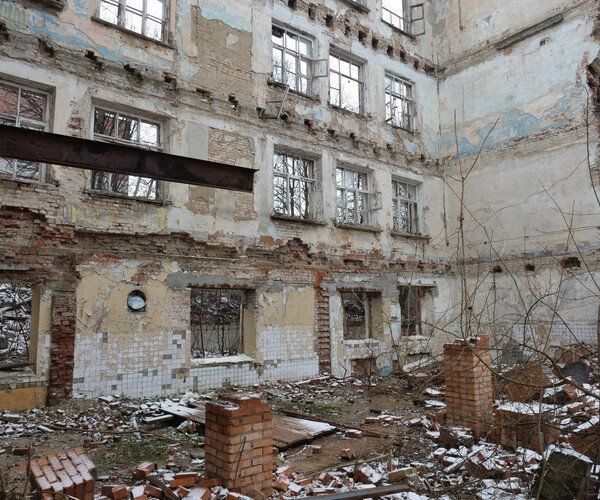 Abandoned and Old Destroyed Broken Building Reference Pack Texture ...