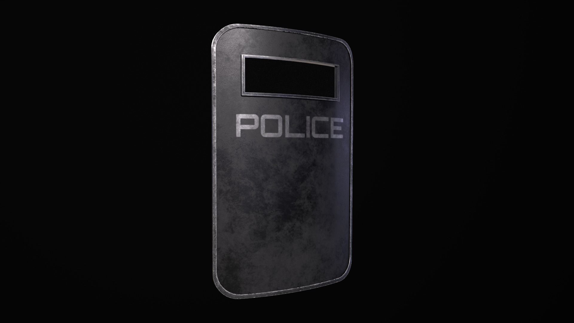 Police Riot Shield free VR / AR / low-poly 3D model | CGTrader