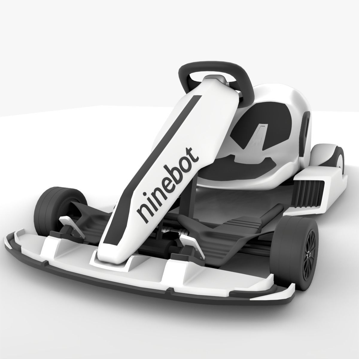 Ninebot go-kart 3D model rigged | CGTrader