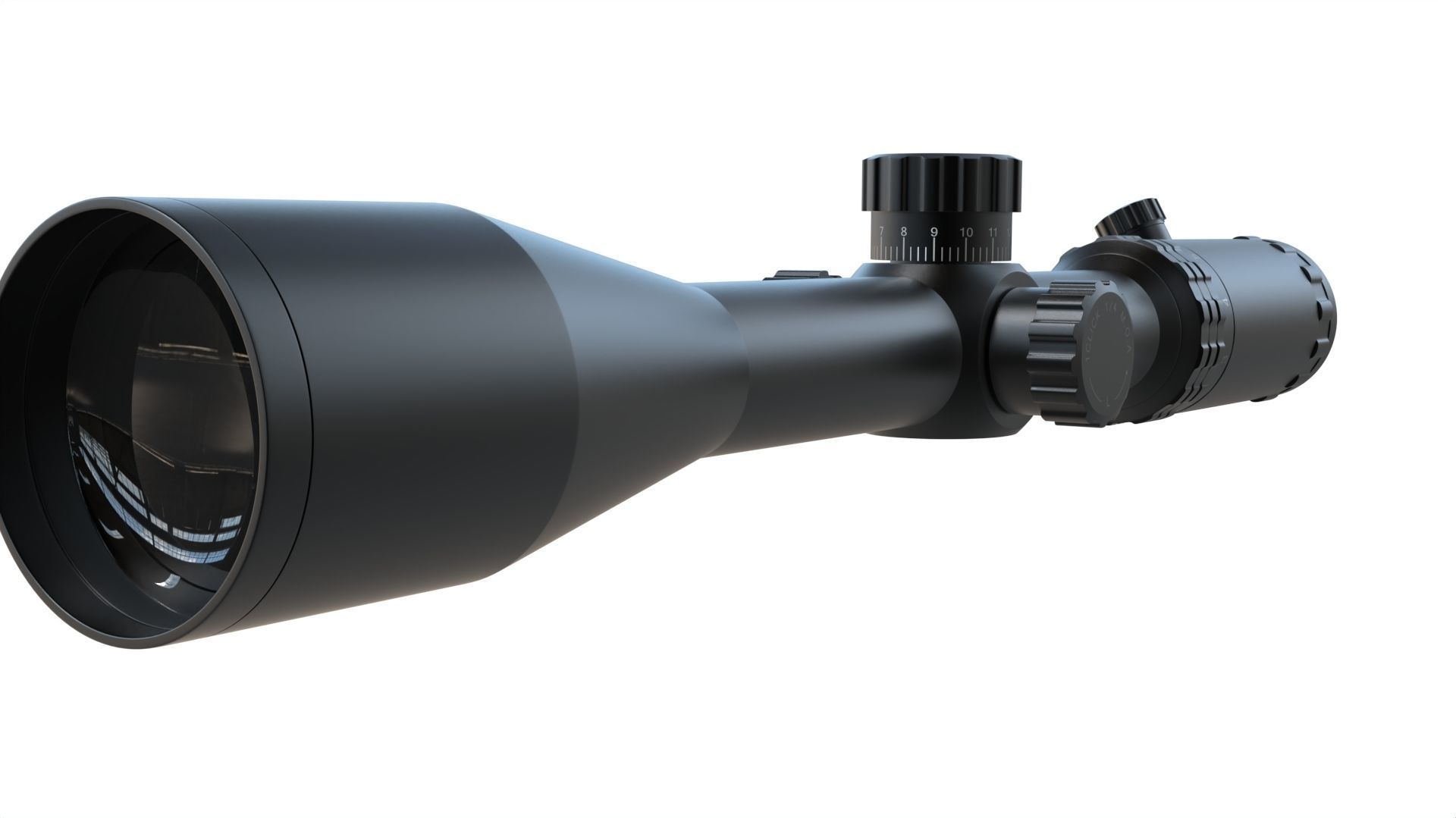 Sniper Scope free 3D model | CGTrader