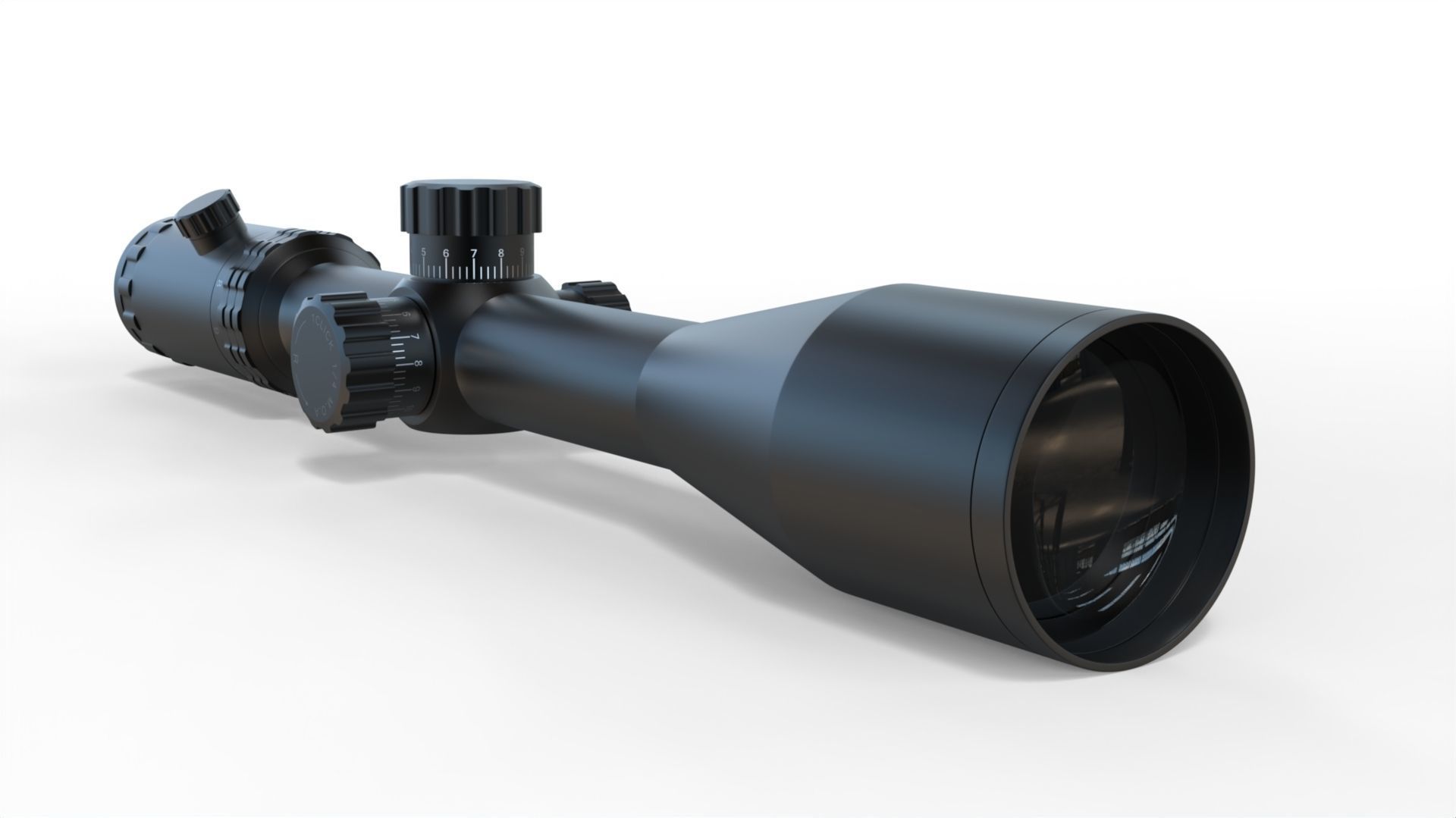 Sniper Scope free 3D model | CGTrader
