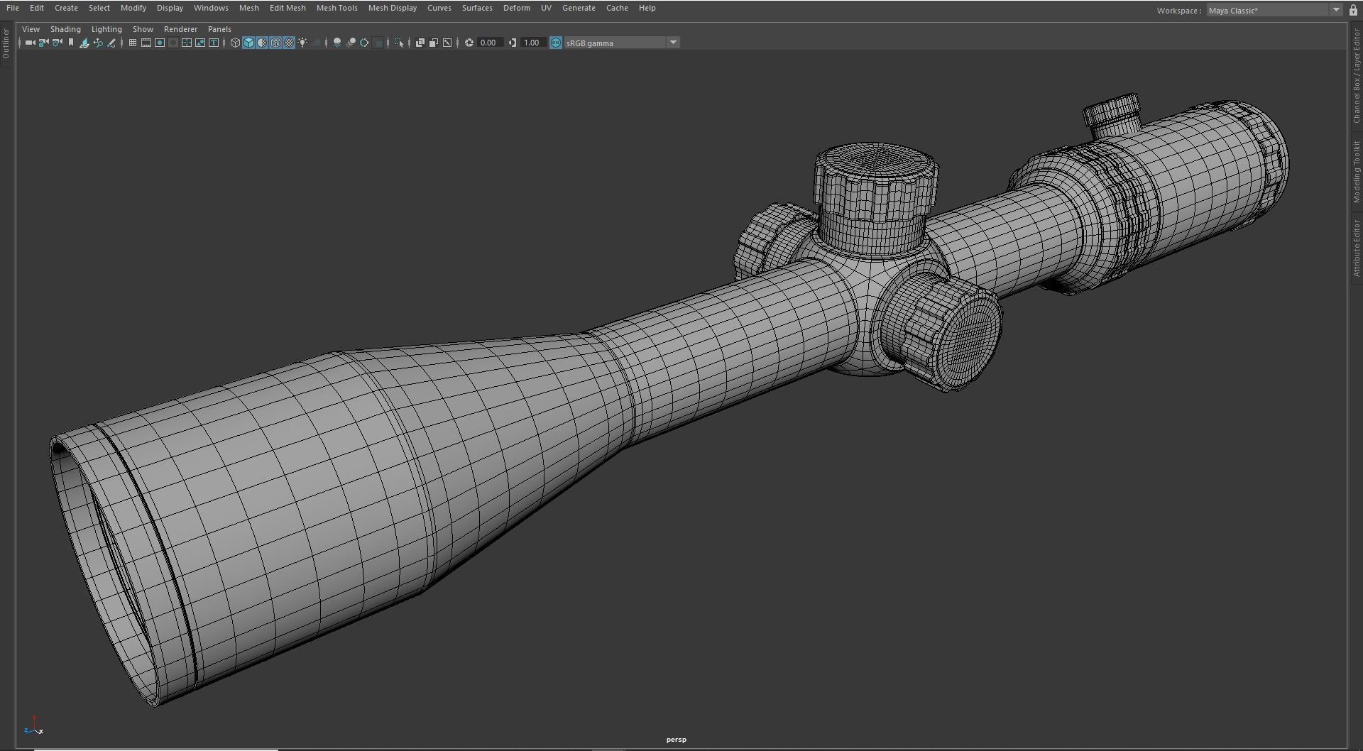 Sniper Scope free 3D model | CGTrader