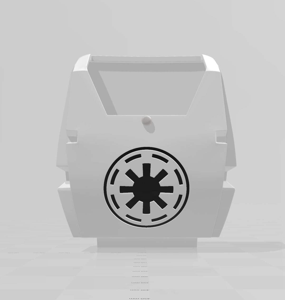 Star Wars Logo Clone Trooper BackPack BFII 3D model 3D printable | CGTrader