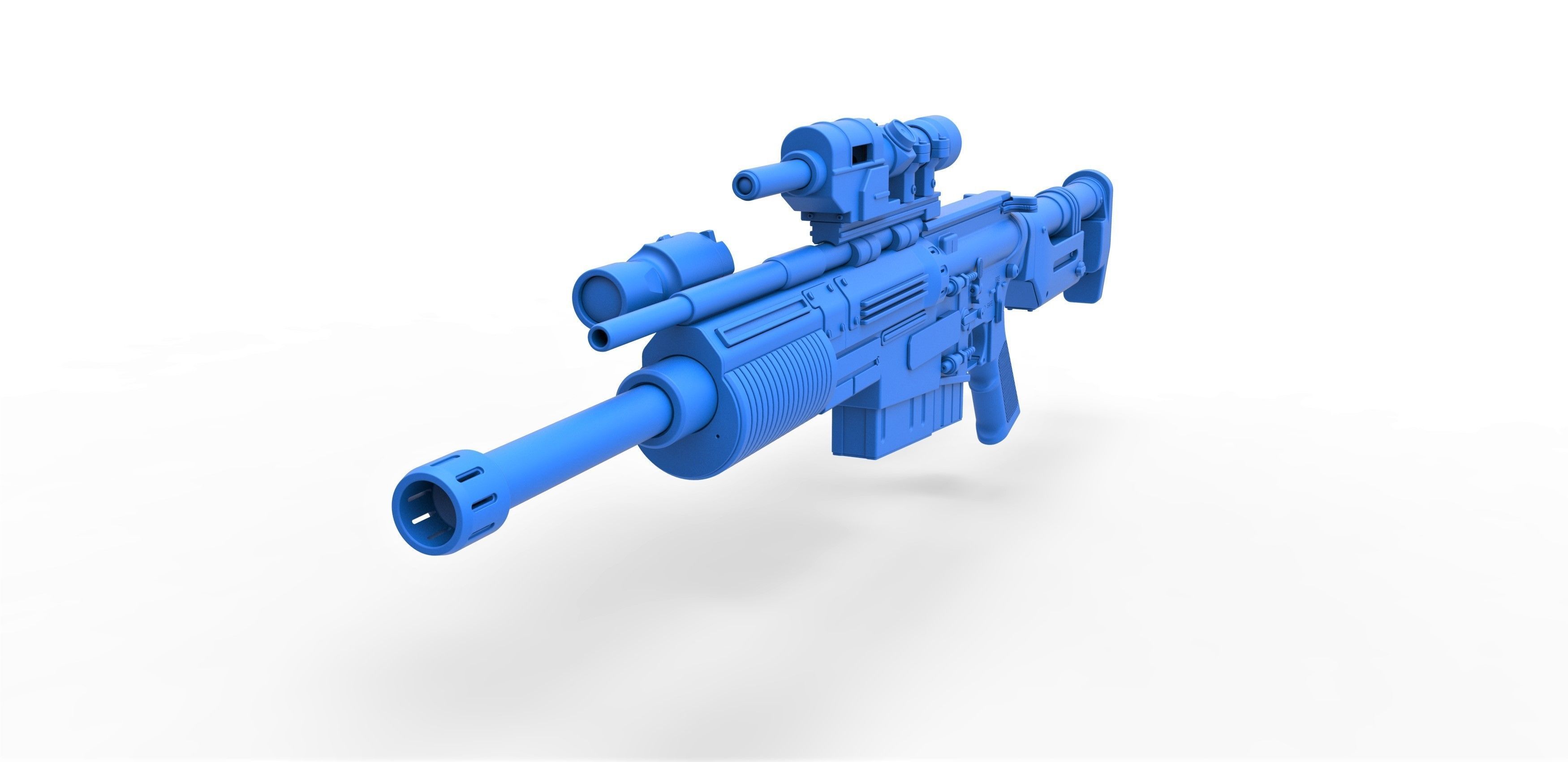 Blaster rifle A280-CFE from the movie Rogue One 2016 3D model | CGTrader