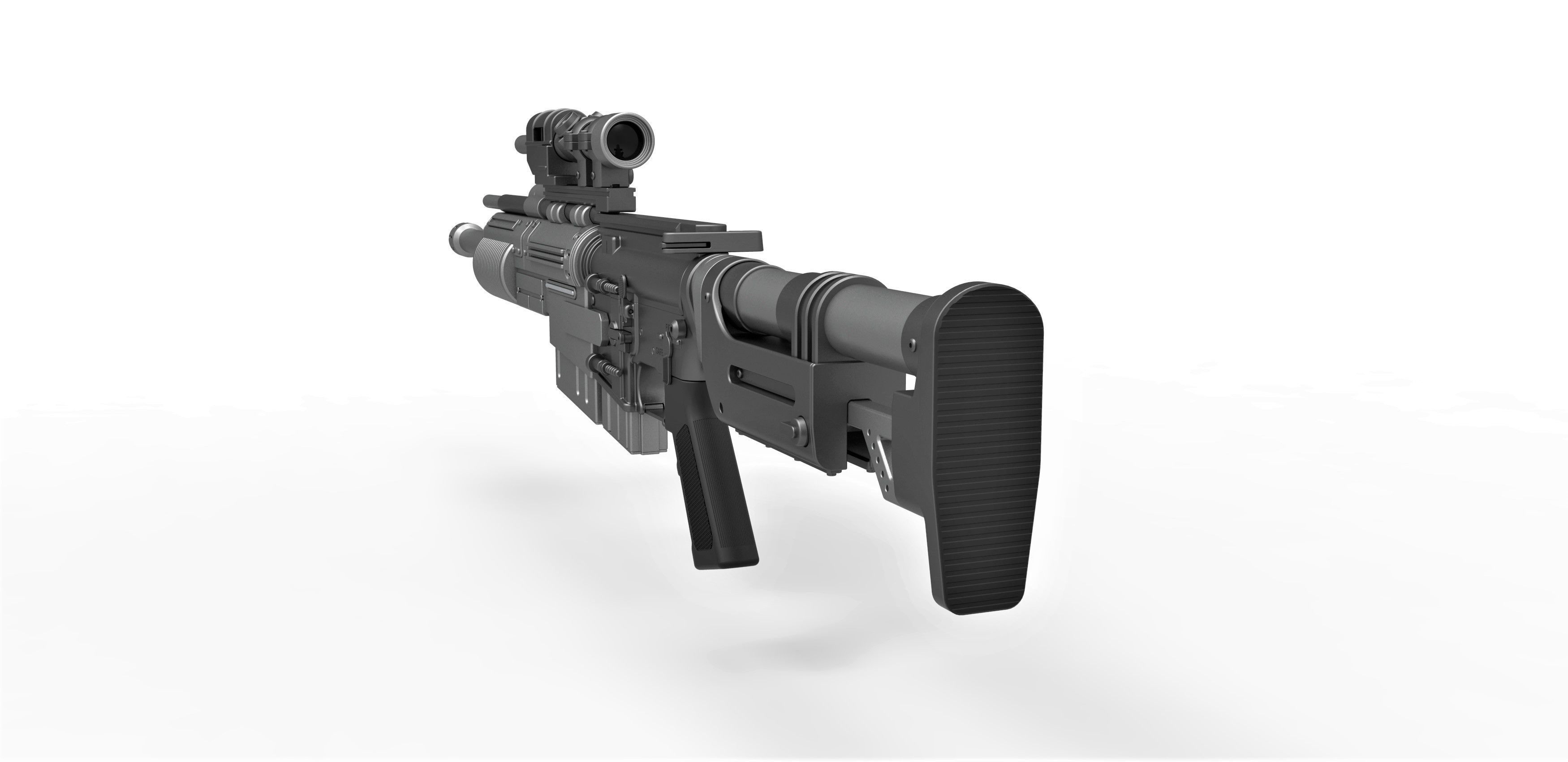 Blaster rifle A280-CFE from the movie Rogue One 2016 3D model | CGTrader