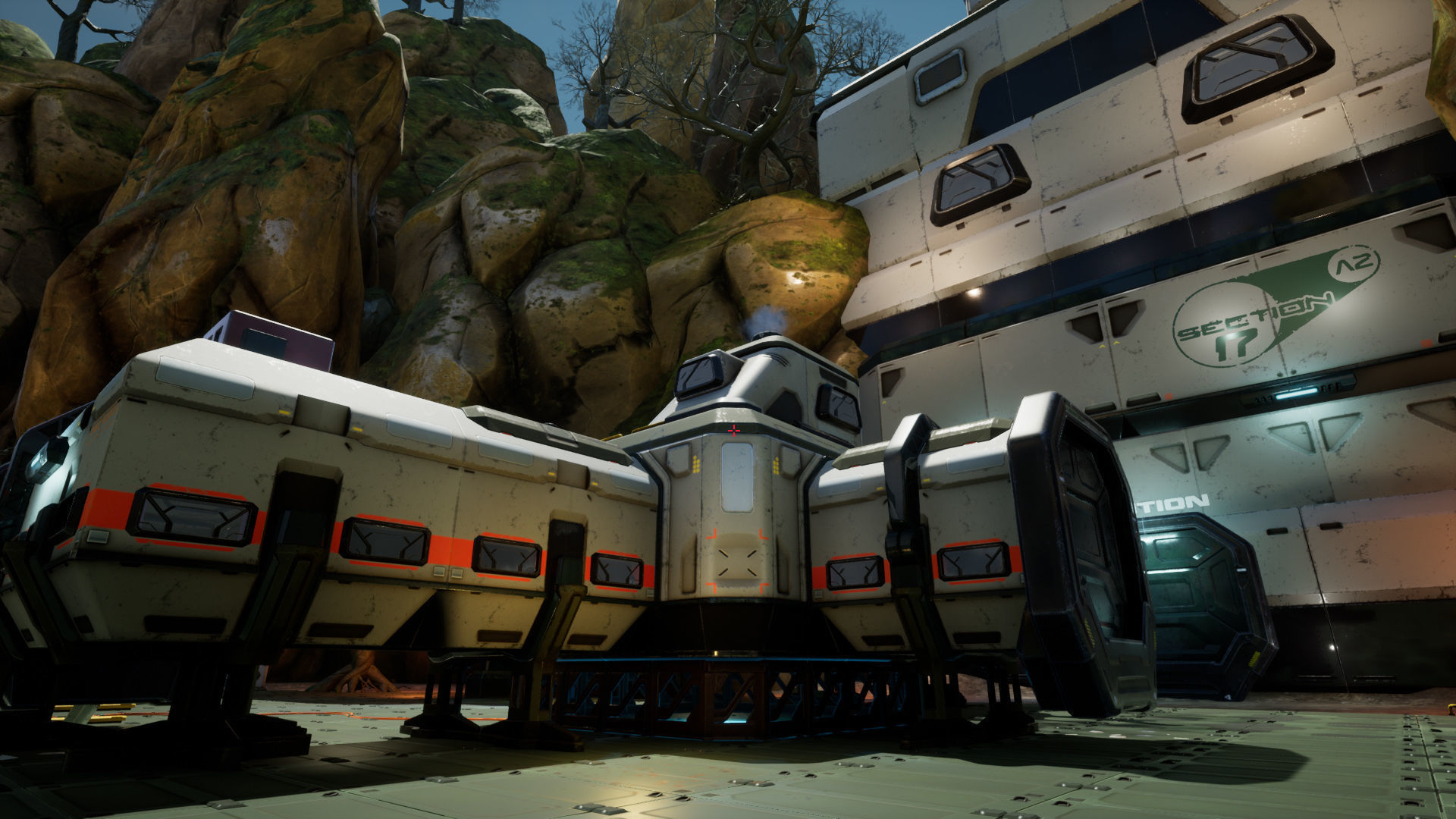 3D model Modular Sci-Fi Military Base VR / AR / low-poly | CGTrader