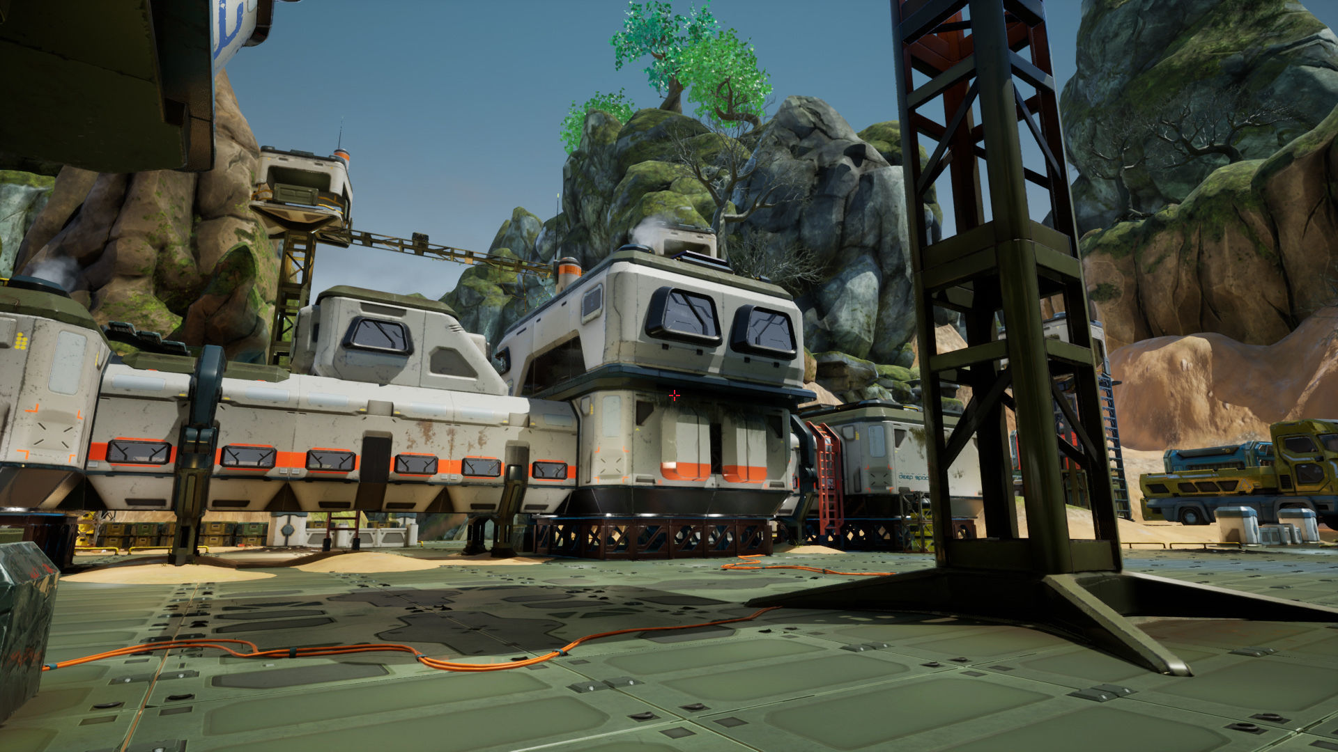 3D model Modular Sci-Fi Military Base VR / AR / low-poly | CGTrader