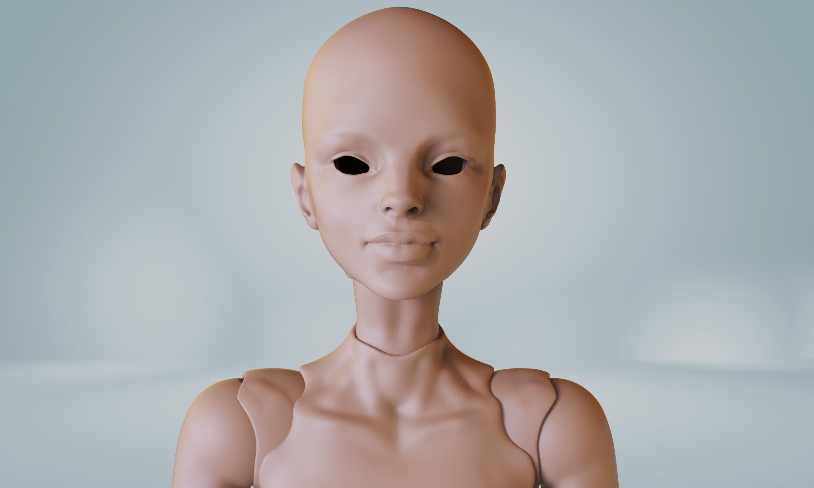 Juliet - 3D BJD Doll articulateddolls bjdprinting stlbjd 3D model 3D ...