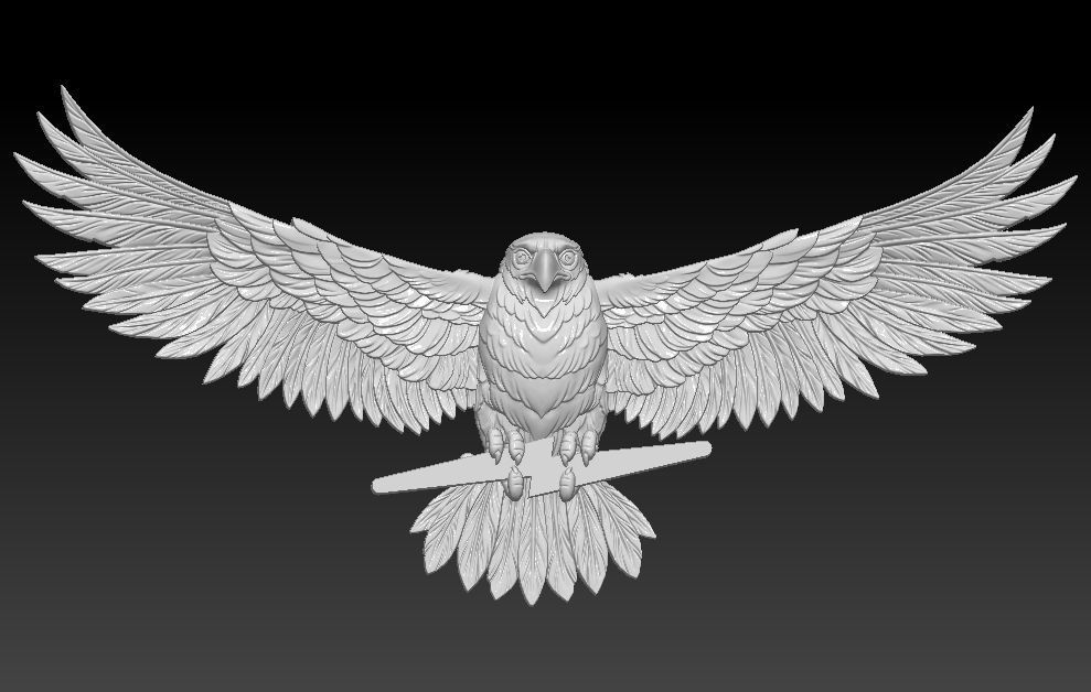 Eagle 3D model 3D printable | CGTrader