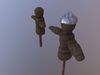 Straw Mans free VR / AR / low-poly 3D model | CGTrader