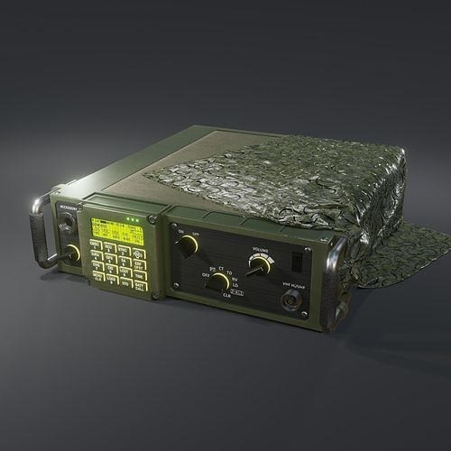 Military Radio 3D model | CGTrader