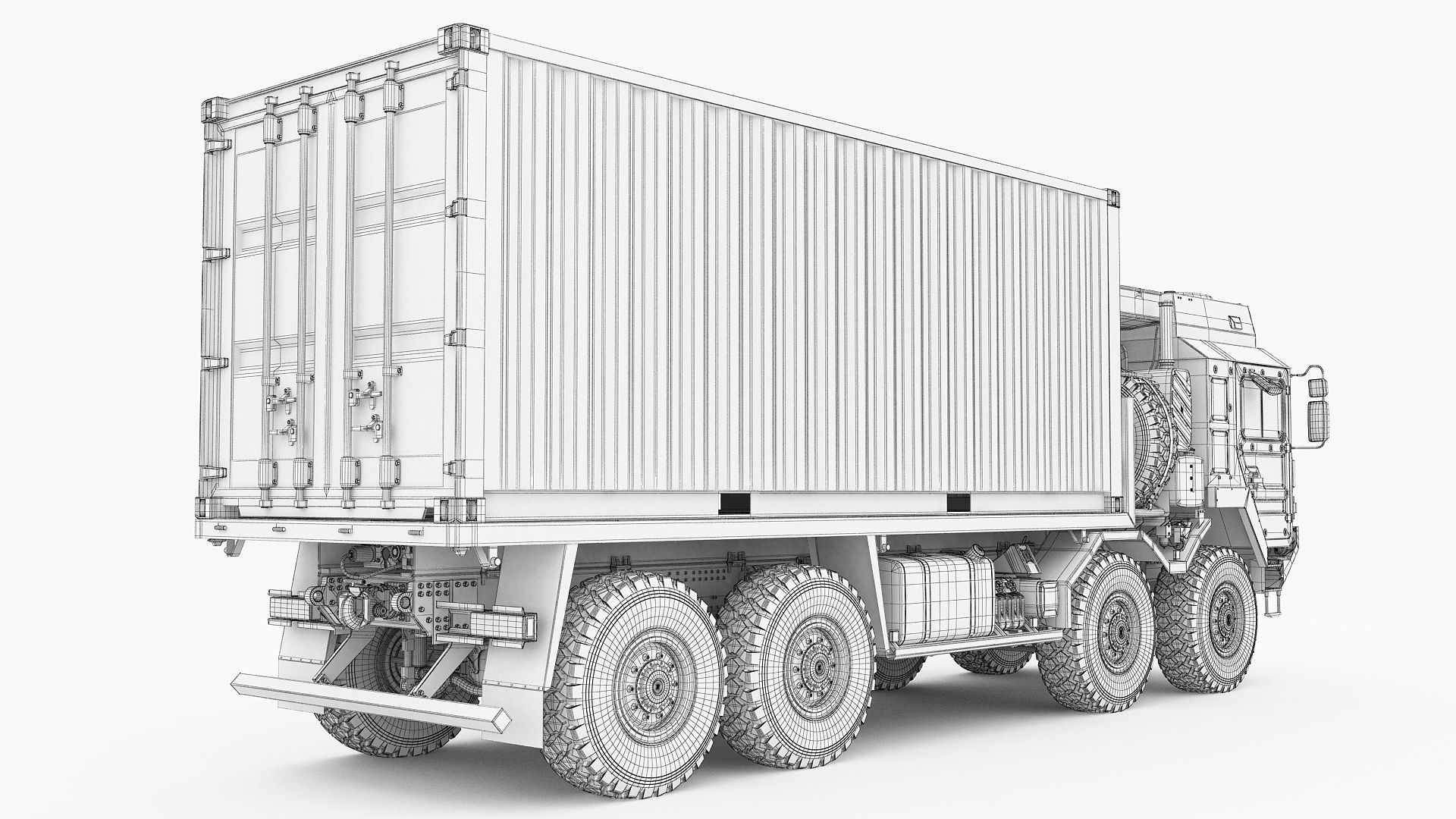 Trucks MAN HX77 3D model | CGTrader
