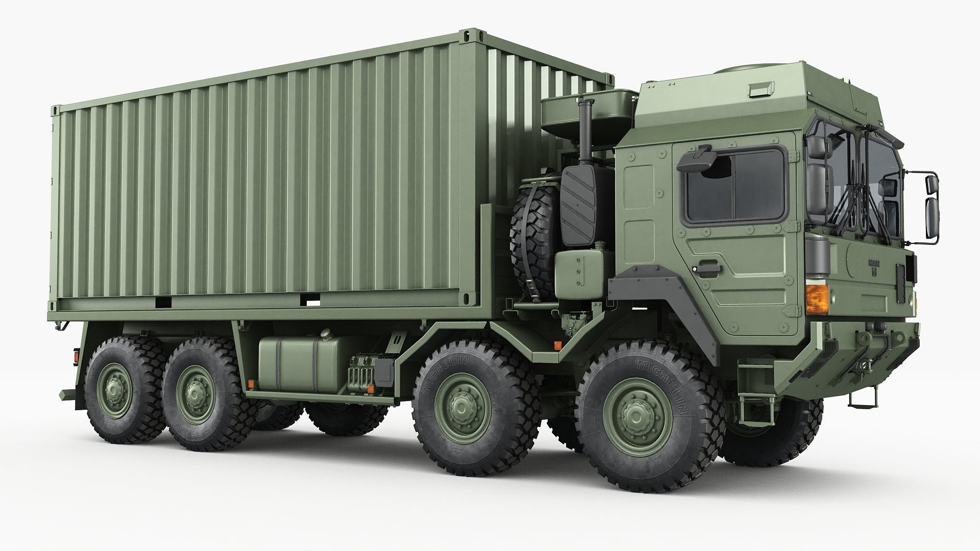 Trucks MAN HX77 3D model | CGTrader