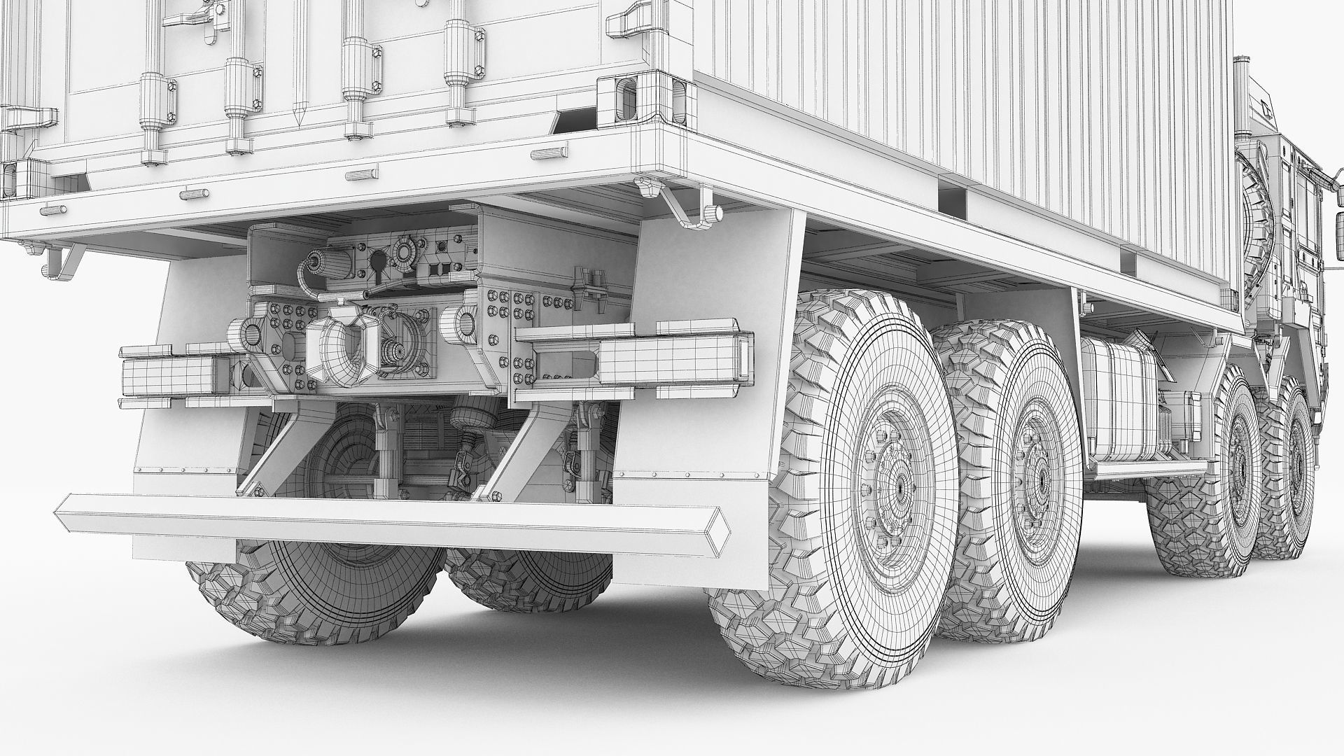 Trucks MAN HX77 3D model | CGTrader