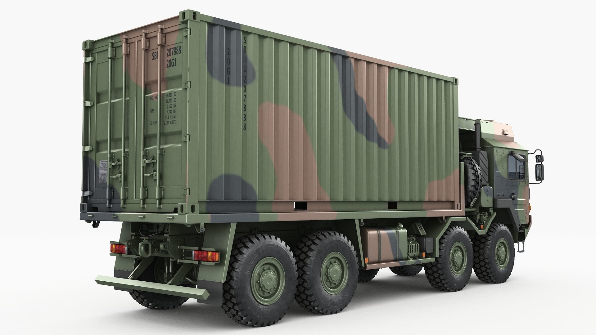 Trucks MAN HX77 3D model | CGTrader