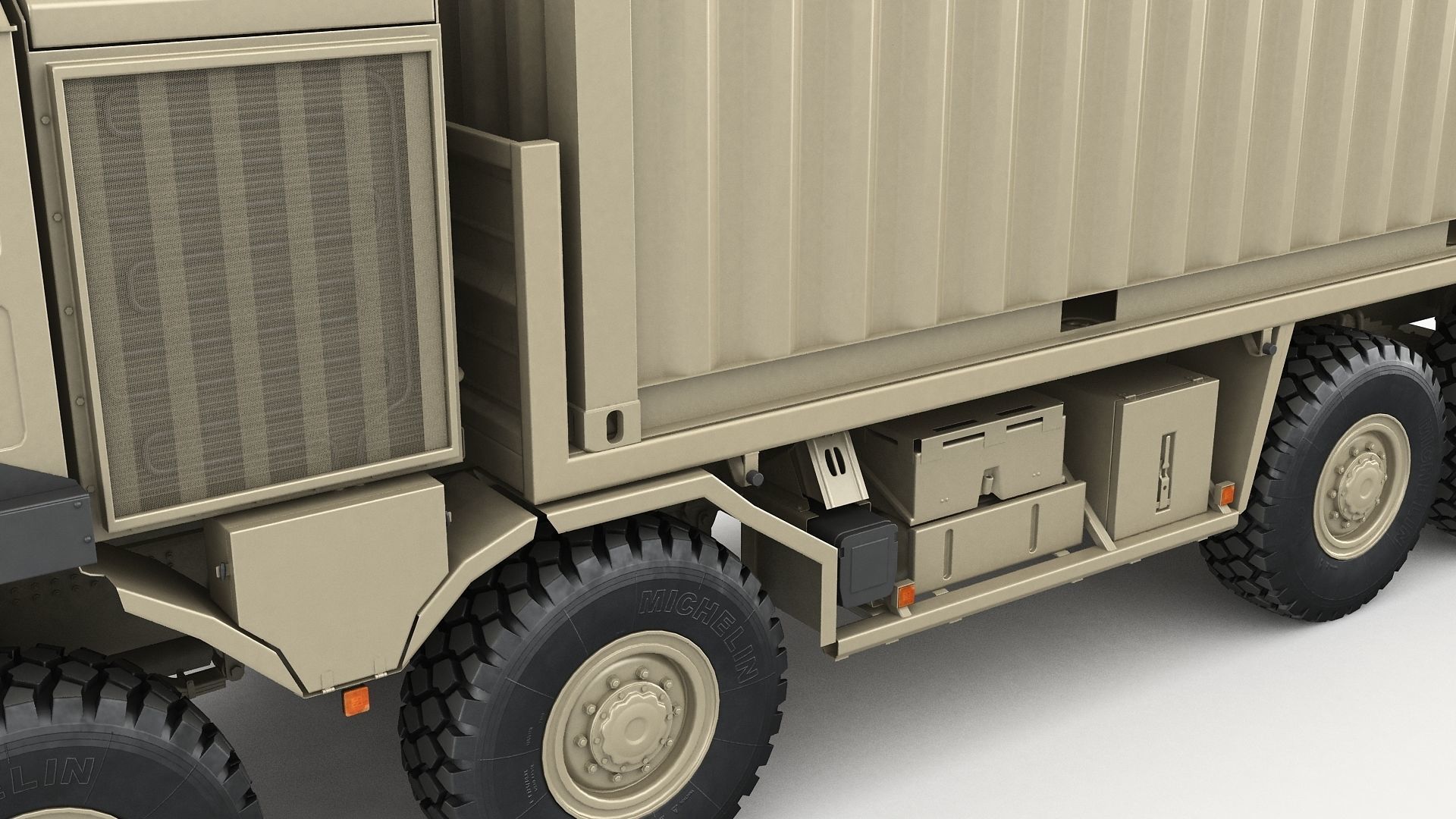 Trucks MAN HX77 3D model | CGTrader
