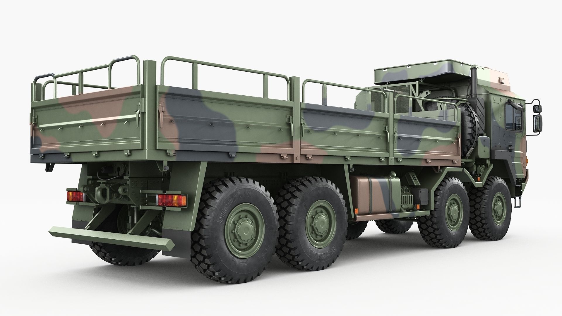 Trucks MAN HX77 3D model | CGTrader
