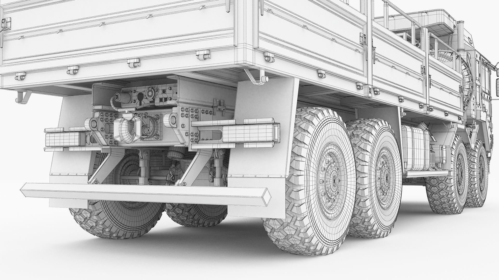 Trucks MAN HX77 3D model | CGTrader
