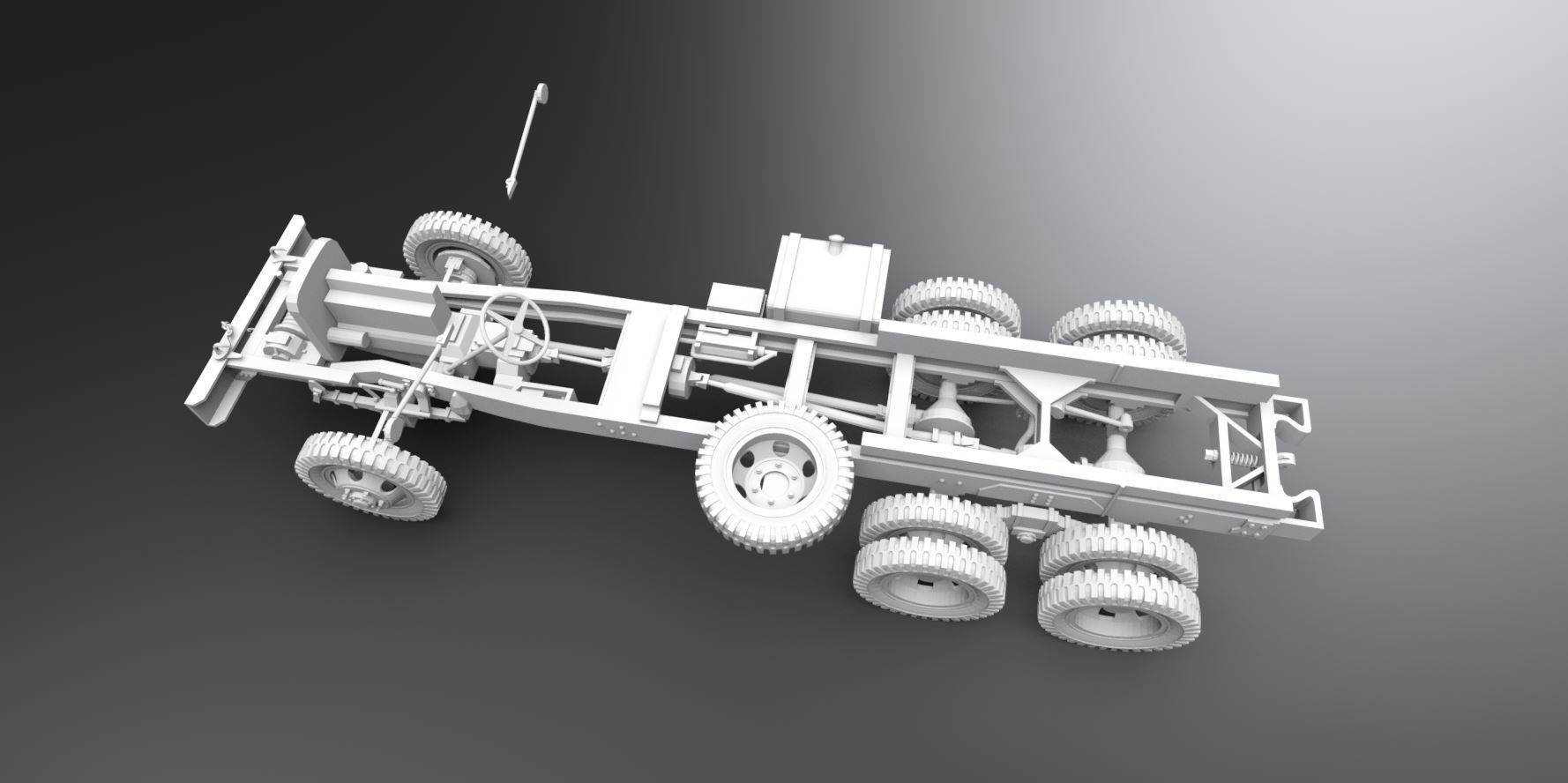 GMC CCKW Scale Model 3D model 3D printable | CGTrader