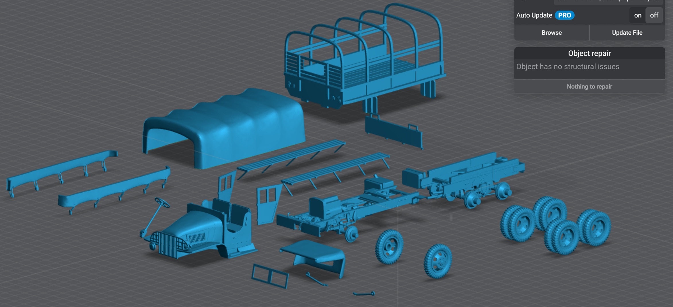 GMC CCKW Scale Model 3D model 3D printable | CGTrader