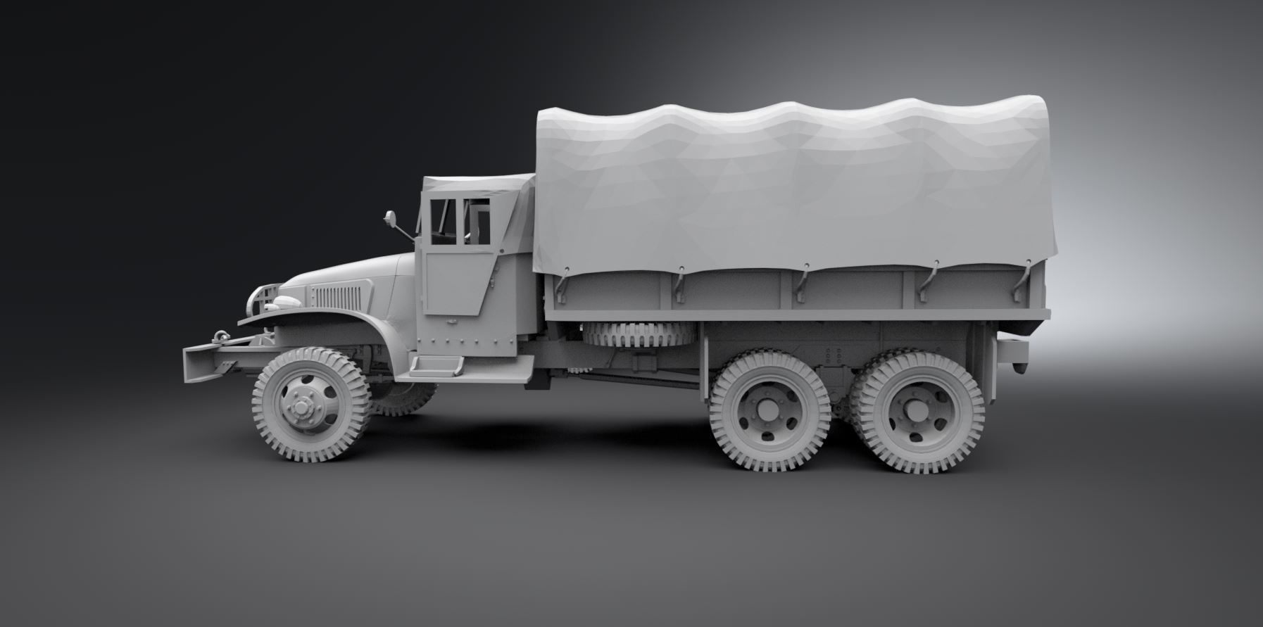 GMC CCKW Scale Model 3D model 3D printable | CGTrader