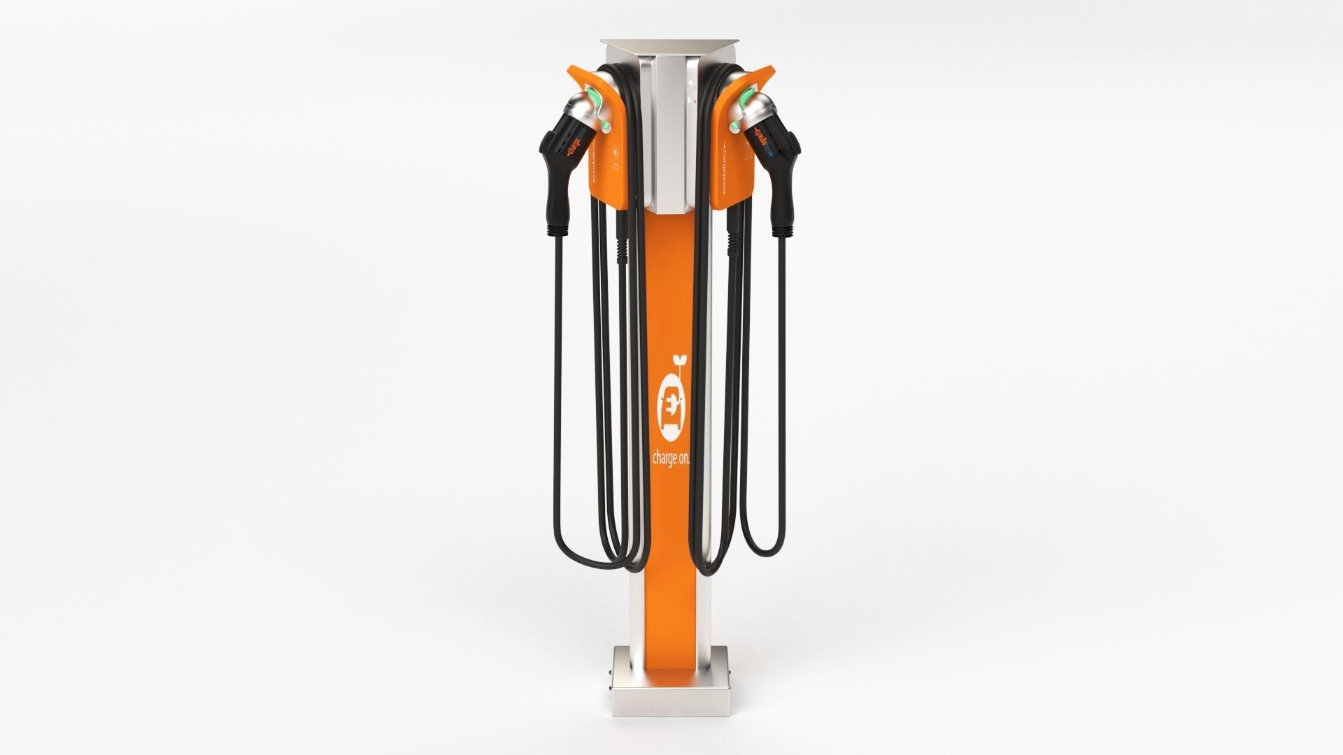 Electric Vehicle Chargepoint Part 02 3D model | CGTrader