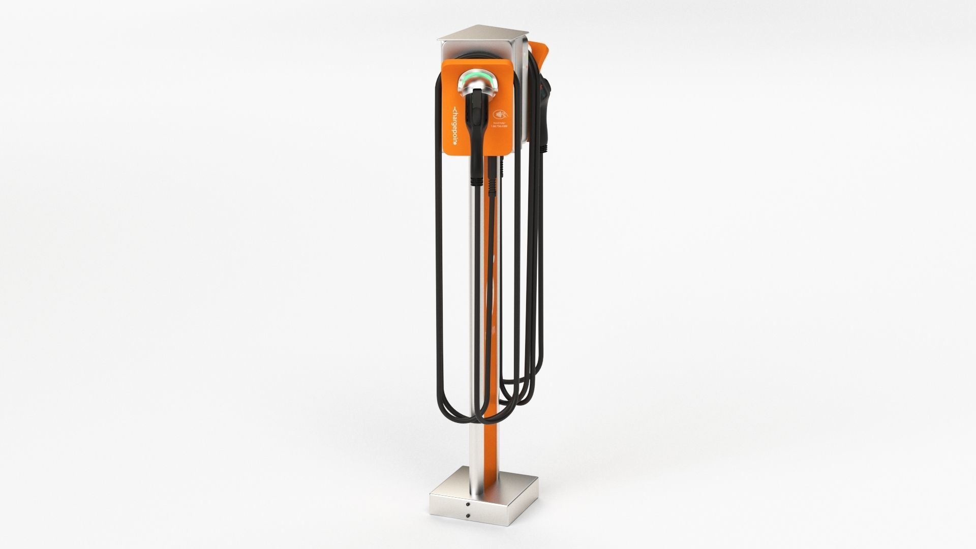 Electric Vehicle Chargepoint Part 02 3D model | CGTrader