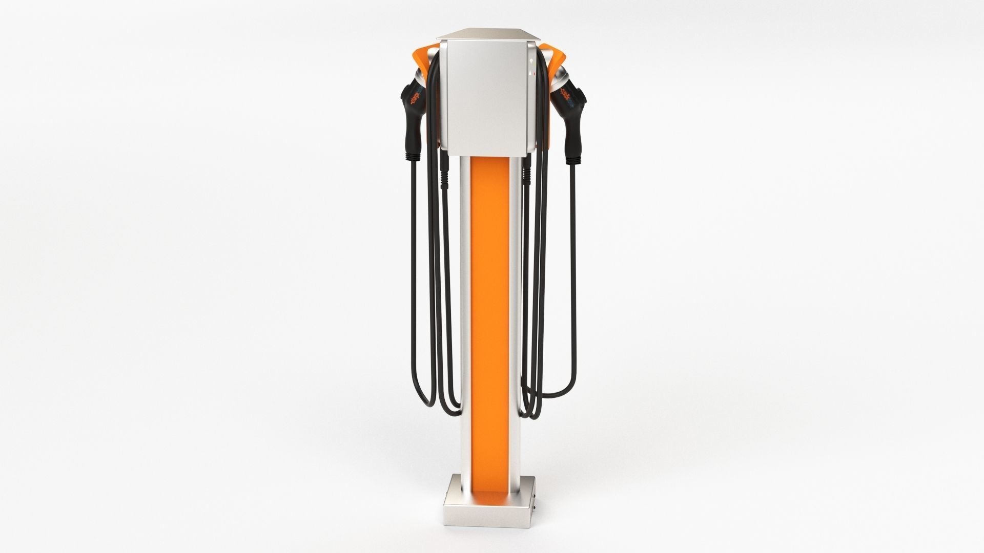 Electric Vehicle Chargepoint Part 02 3D model | CGTrader