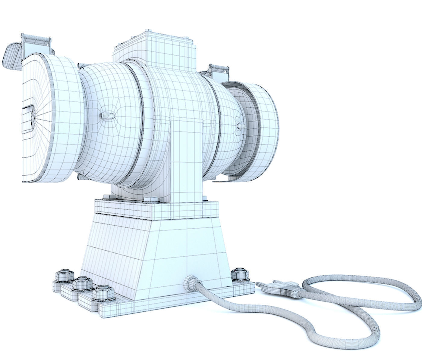 Industrial machine tool - Grinder machine 3D model | CGTrader