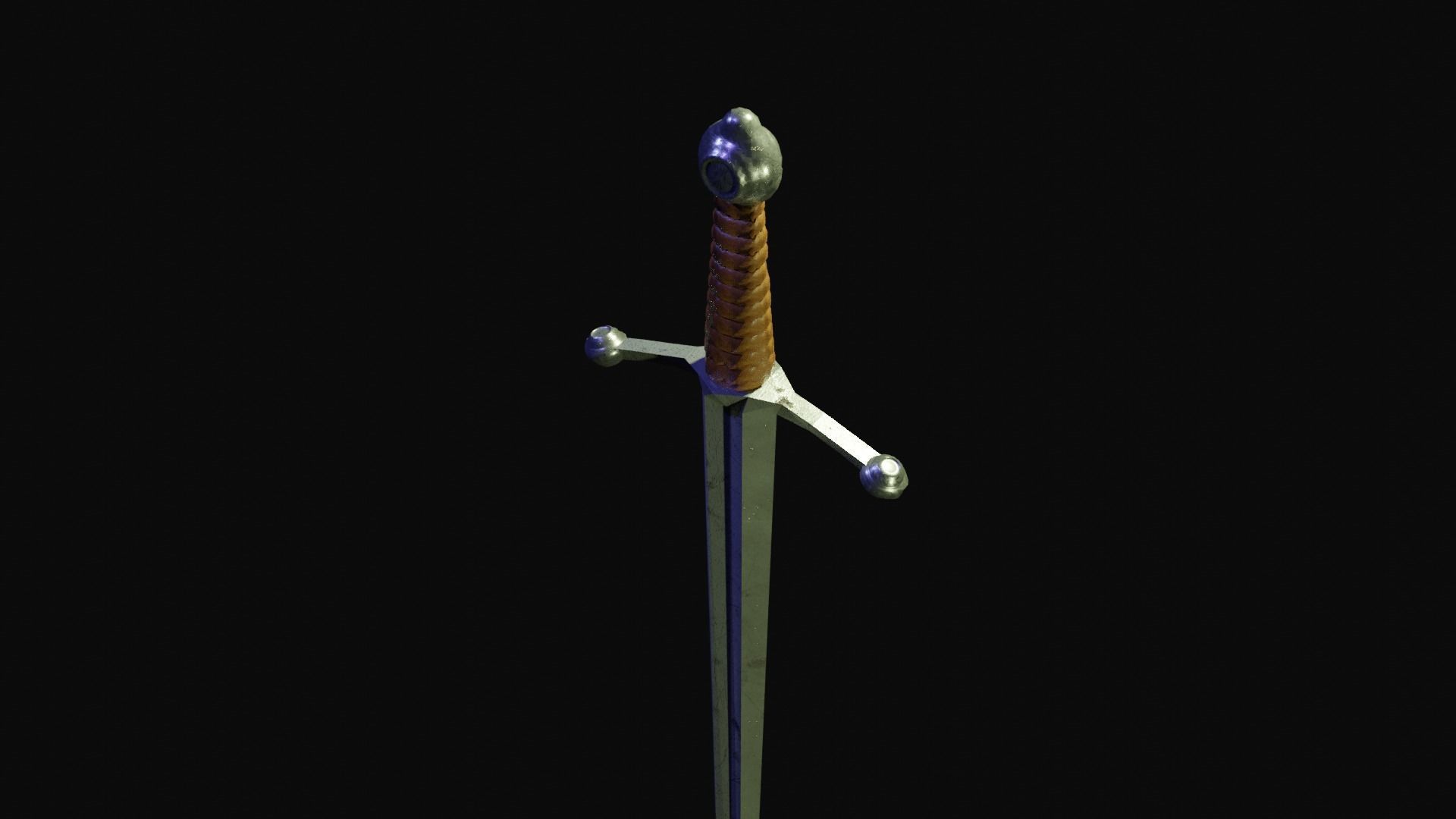 3D model Basic Sword VR / AR / low-poly | CGTrader