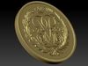 Coin St George the victorious 2 3D model 3D printable | CGTrader