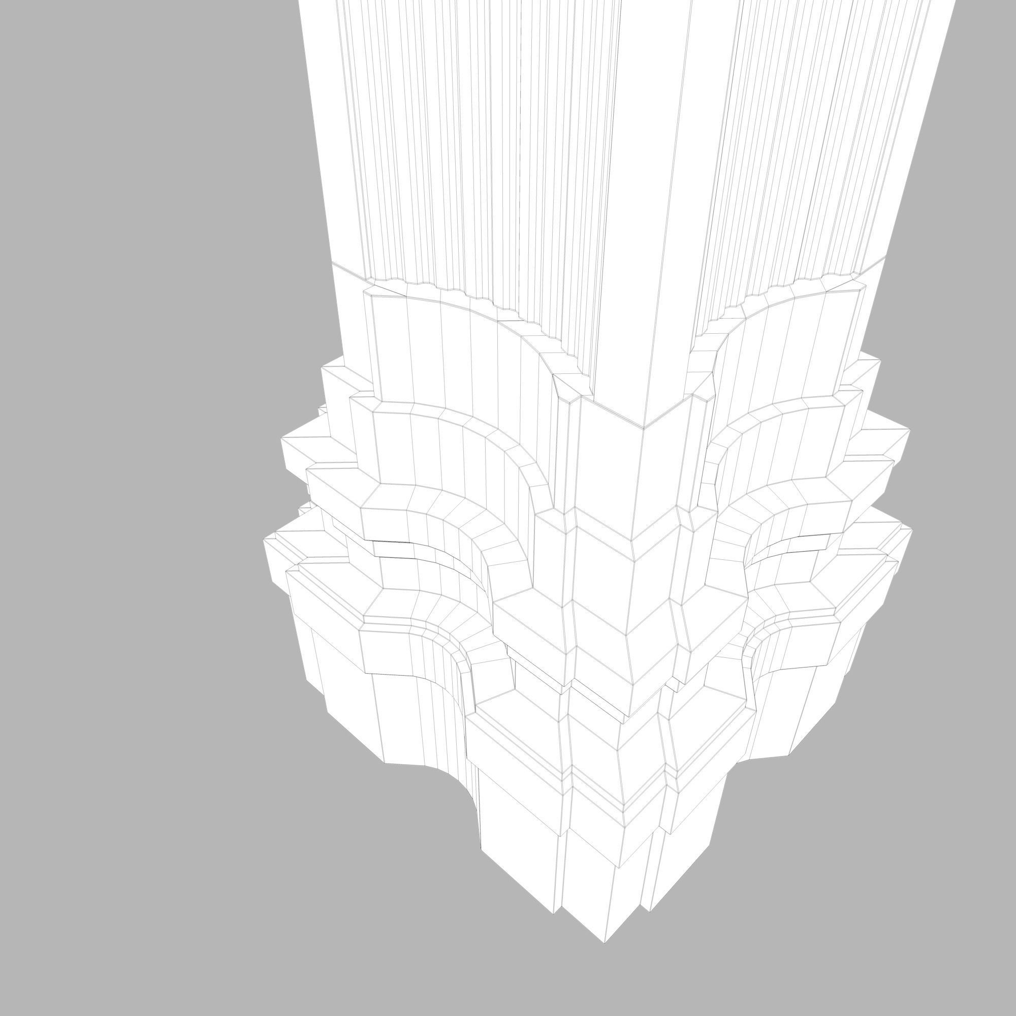 Fantasy column with vault 3D model | CGTrader