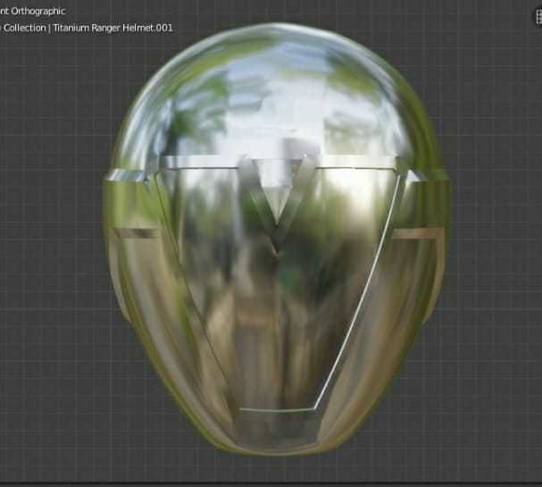 Titanium Ranger Helmet 3D model 3D printable | CGTrader