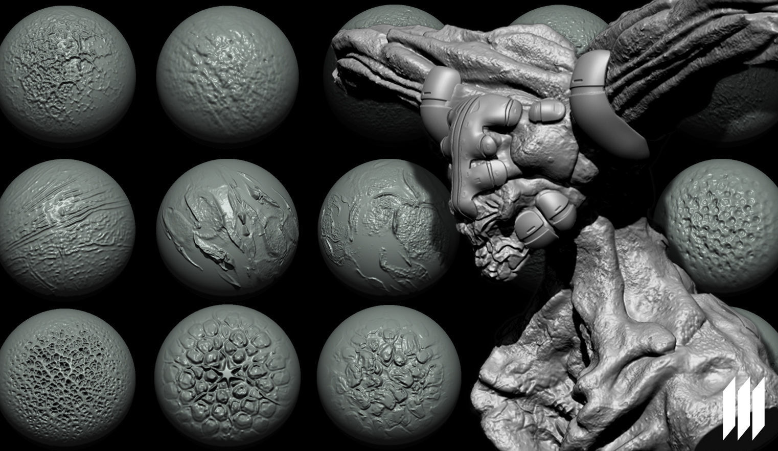 Skin Alphas From Fruits For Zbrush Substance Painter Blender Texture ...