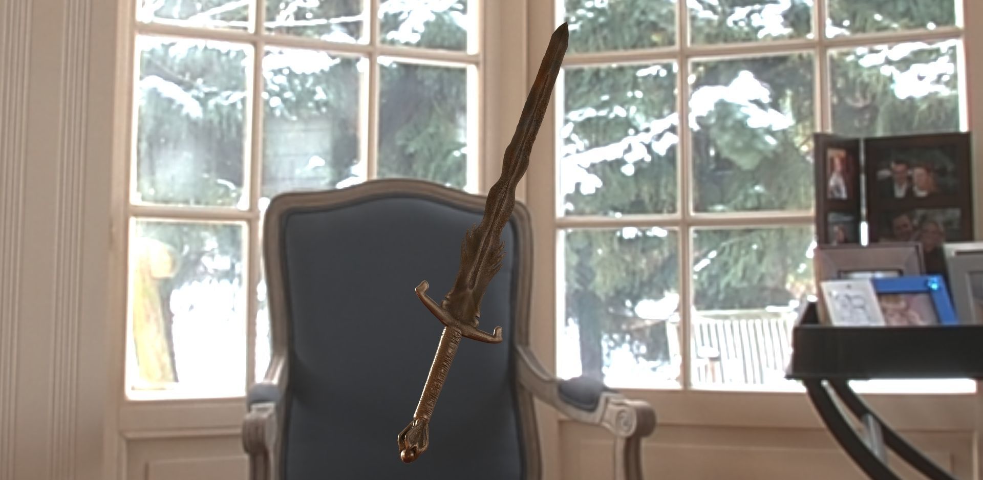 Werewolf Sword 3D model | CGTrader